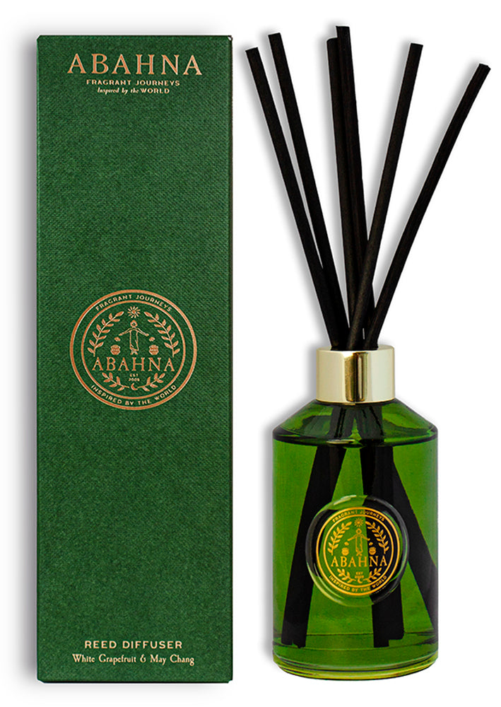 Reed diffuser - White Grapefruit & May Chang | Abahna