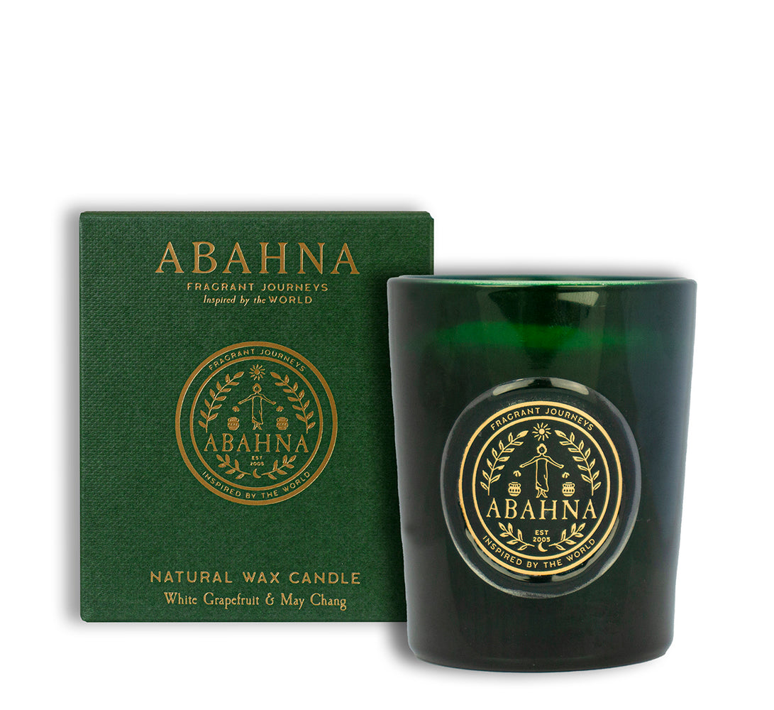 White Grapefruit & May Chang Votive Candle | Abahna